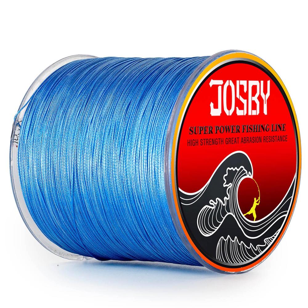 JOSBY 8 Strand Japan Super Strong PE Braided Fishing Line Multifilament ...