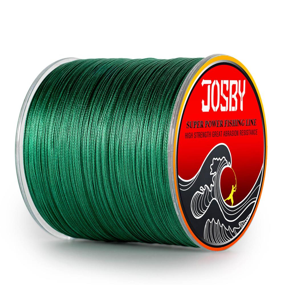 JOSBY 8 Strand Japan Super Strong PE Braided Fishing Line Multifilament ...